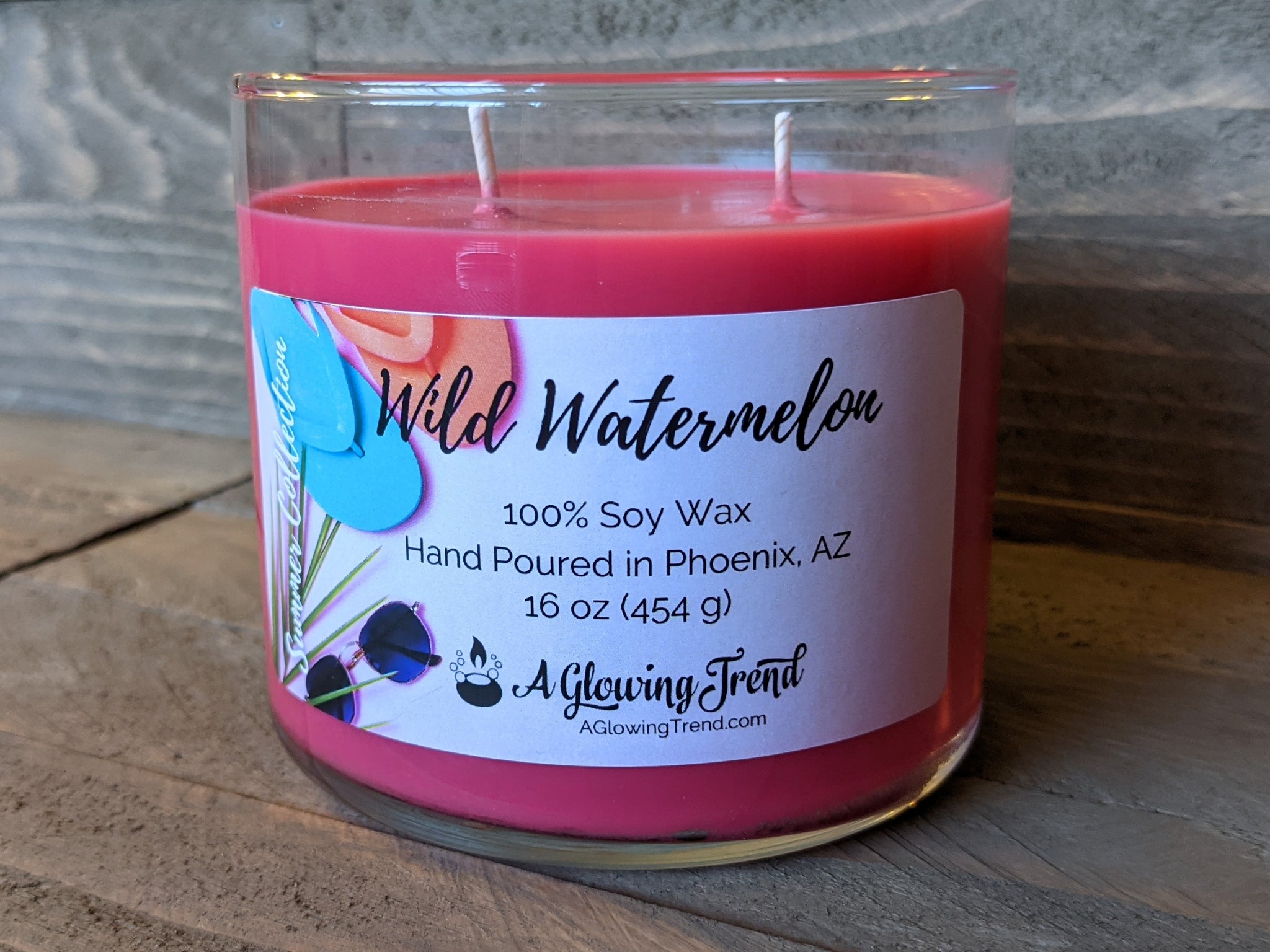 Wild Watermelon – A Glowing Trend Handcrafted Candles